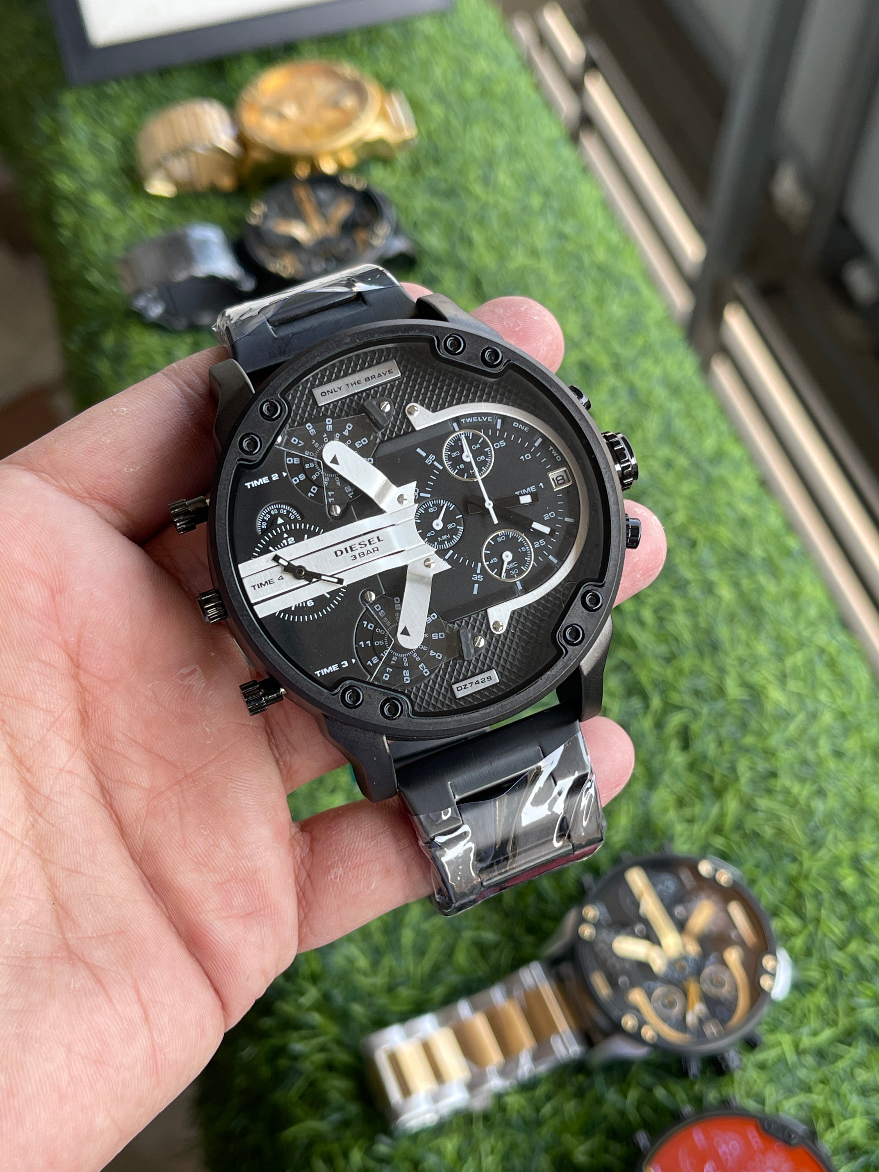 RC Diiesel Mega Chief Dual-Time Chronograph – All-Black Edition – Rehan ...