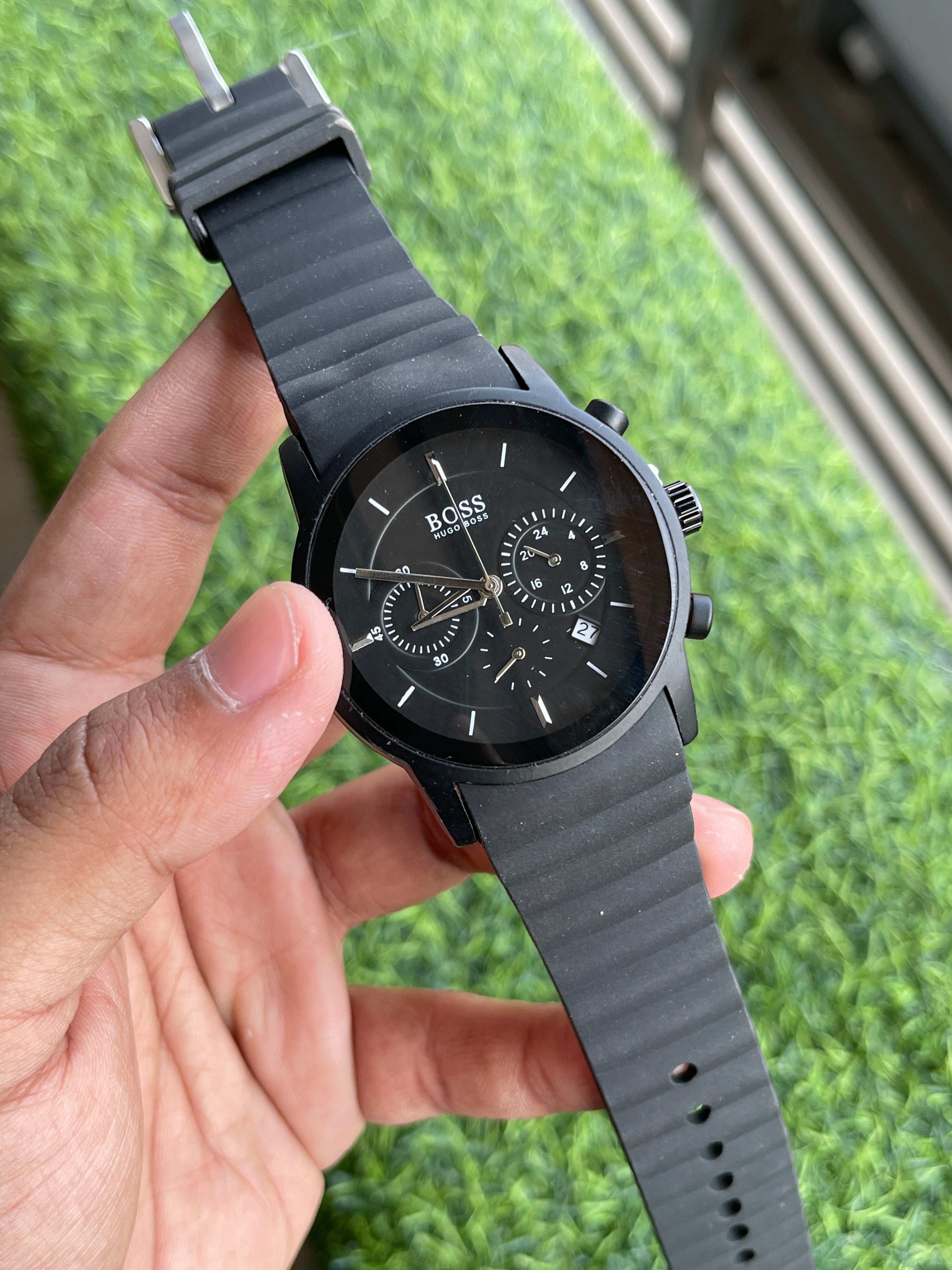 RC Hugoo Bos’s Chronograph – All Black Edition – Rehan's Collection
